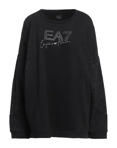 EA7 Cotton-blend Snakeskin Print Sweatshirt