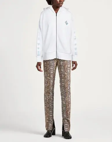 Armani Exchange Hooded Sweatshirt With Logo And Side Stripes