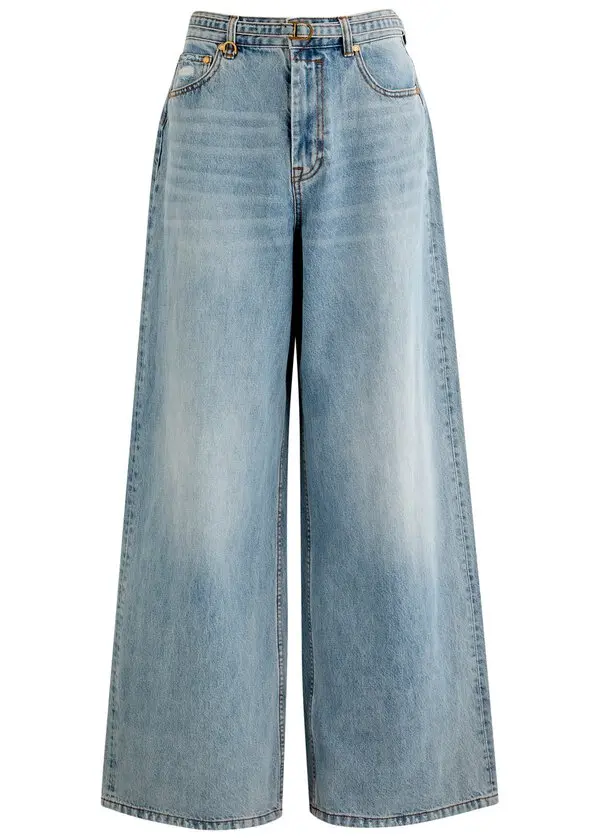 Zimmermann Illuminate Flared-leg Jeans - Denim