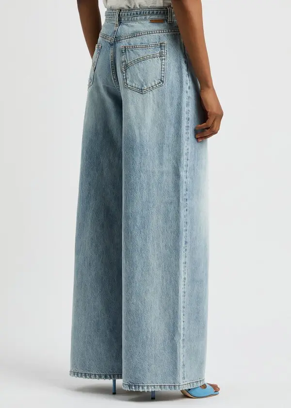 Zimmermann Illuminate Flared-leg Jeans - Denim