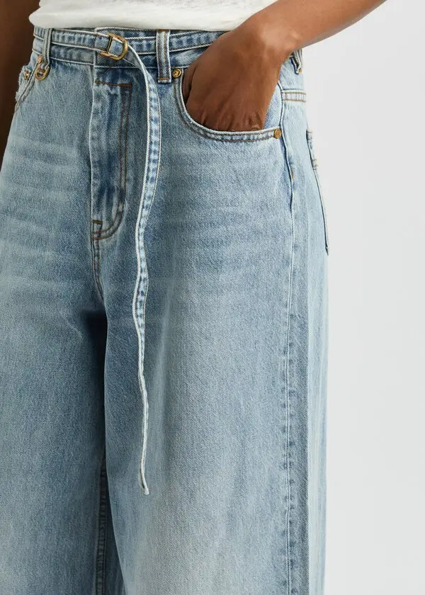 Zimmermann Illuminate Flared-leg Jeans - Denim