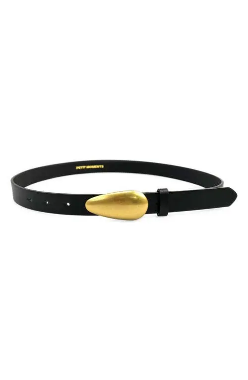 PETIT MOMENTS Odessa Belt - Black/ Gold