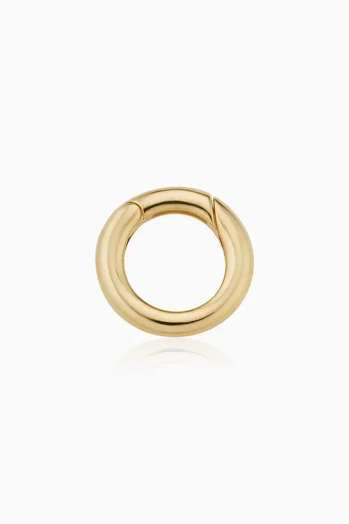 ORADINA 14k Gold Round Clasp - Yellow Gold