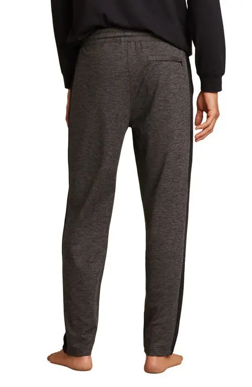 Barefoot Dreams Malibu Collection® Butterchic Track Pants - Heather Carbon
