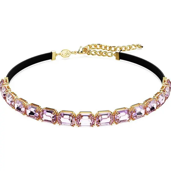 SWAROVSKI Millenia Crystal Choker - Purple