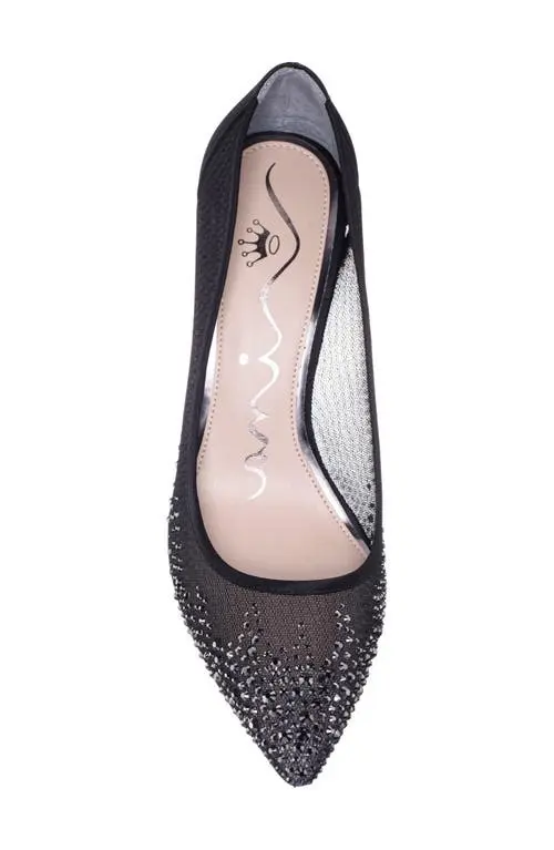 Nina Nalia Pointed Toe Pumps - Black