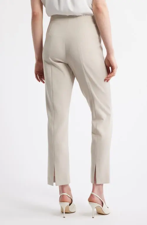 Ming Wang Tanya Foster Pintuck Crepe Pants