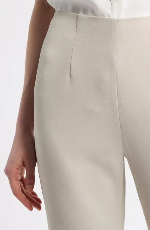 Ming Wang Tanya Foster Pintuck Crepe Pants