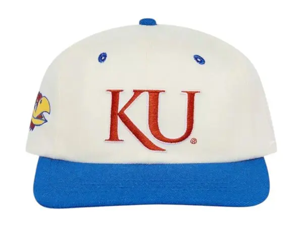 OVO X Ncaa Kansas Jayhawks Cap - Off/white