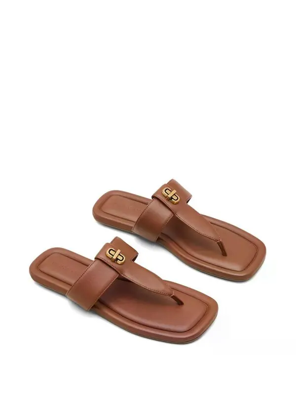 Marc Jacobs Dual T Sandals - Brown
