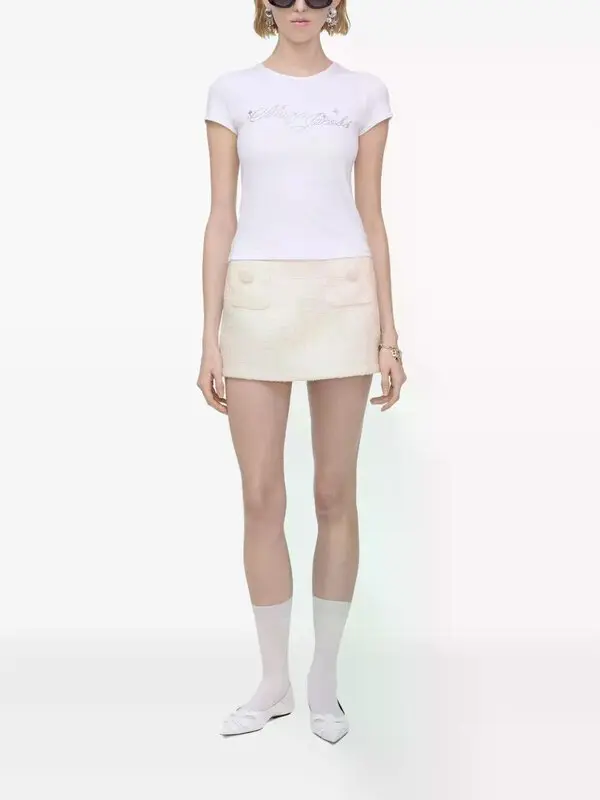 Marc Jacobs Logo-embellished T-shirt - White