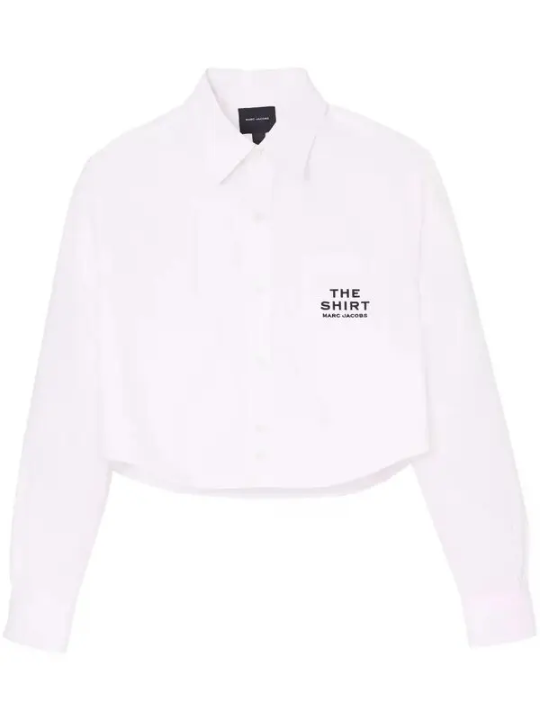 Marc Jacobs Logo-embroidered Shirt