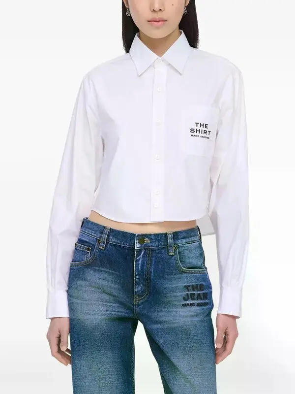 Marc Jacobs Logo-embroidered Shirt