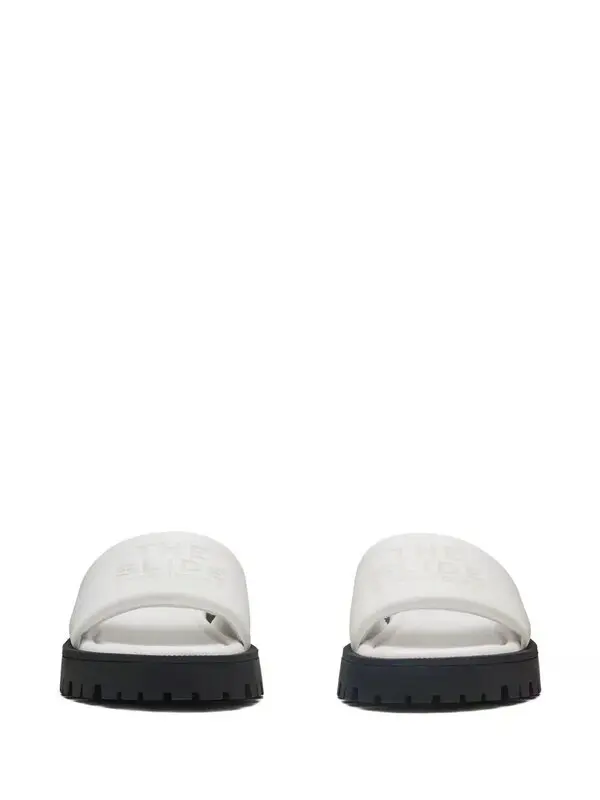 Marc Jacobs Lug Sole Slides - White