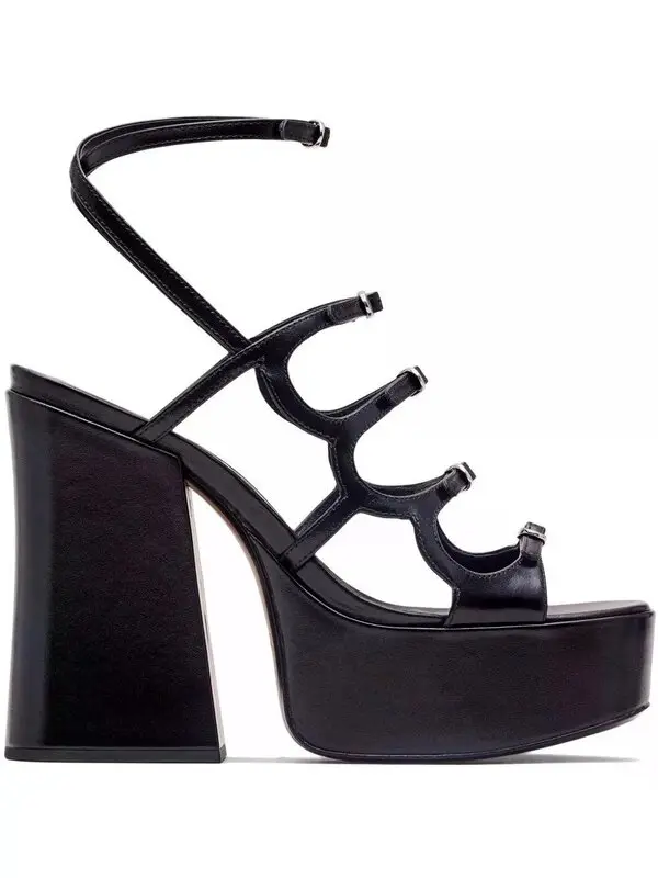 Marc Jacobs Kiki Platform Sandals - Black