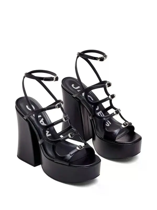 Marc Jacobs Kiki Platform Sandals - Black