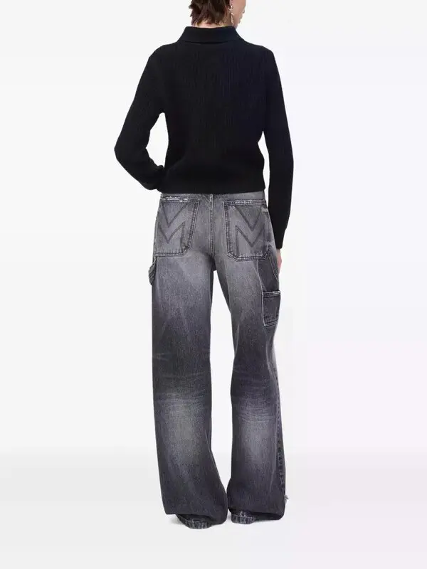 Marc Jacobs Ribbed Cardigan - Black