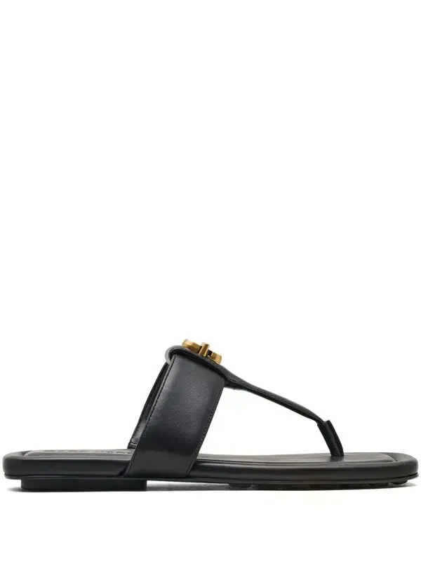 Marc Jacobs Dual T Sandals - Black