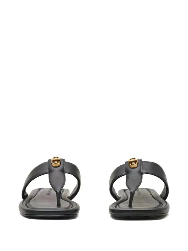 Marc Jacobs Dual T Sandals - Black