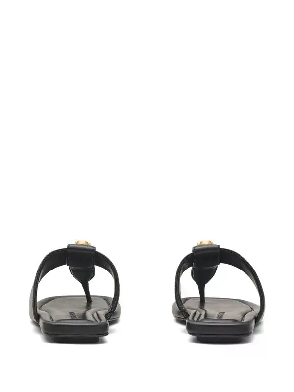 Marc Jacobs Dual T Sandals - Black