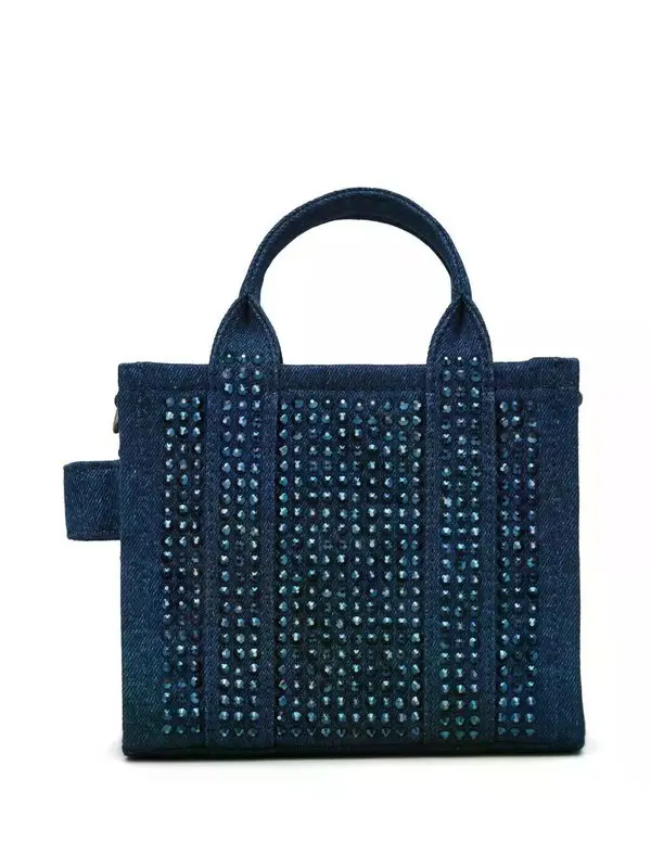 Marc Jacobs Crystal Denim Tote Bag - Blue
