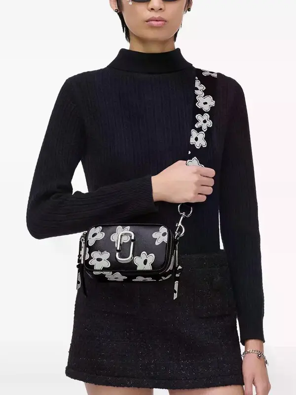 Marc Jacobs Daisy Snapshot Crossbody Bag - Black