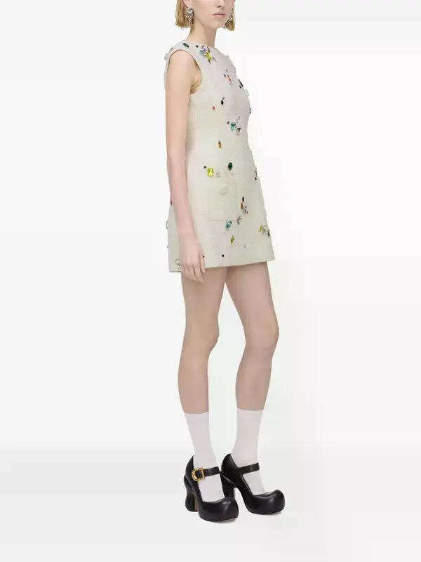 Marc Jacobs Crystal-embellished Mini Dress