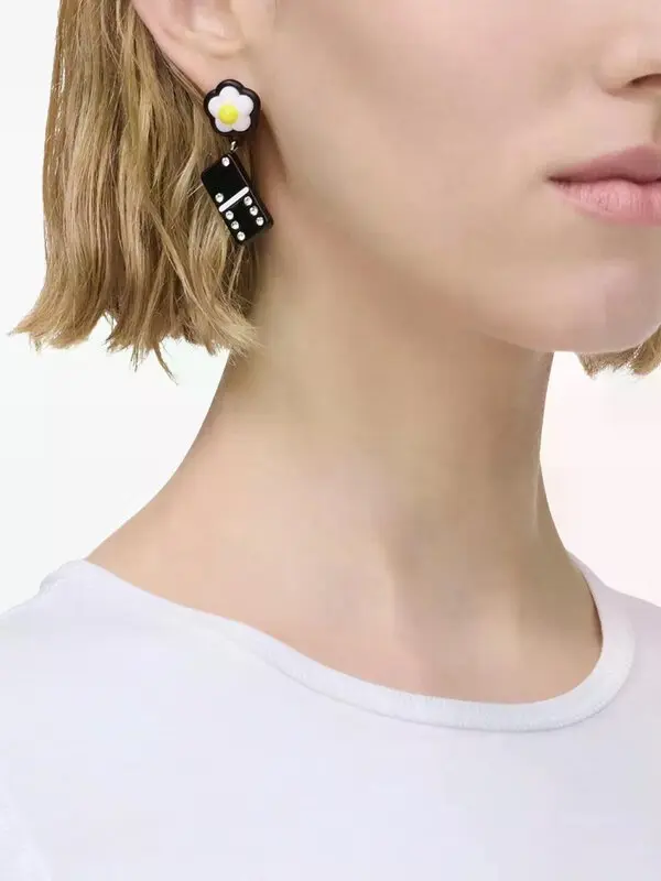 Marc Jacobs Sticker Charm Earrings