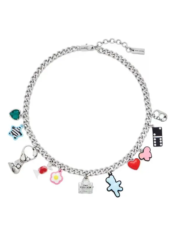 Marc Jacobs Charm Necklace - Silver