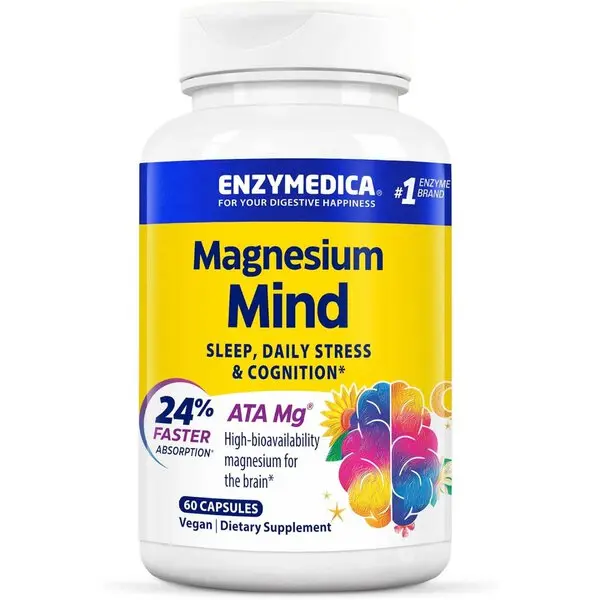 ENZYMEDICA Magnesium Mind 60 Capsules - One-color