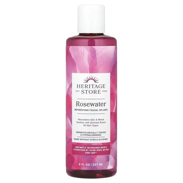 HERITAGE STORE Rosewater 8 Ounces - One-color