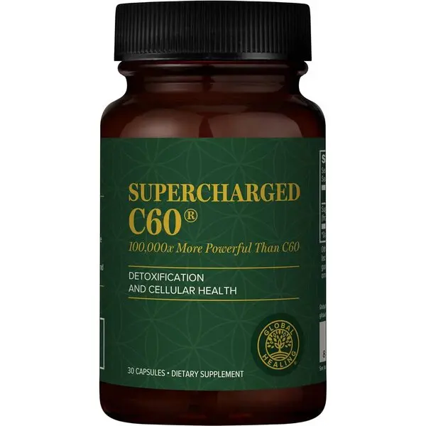 GLOBAL HEALING CENTER Supercharged C60 30 Capsules - One-color