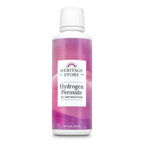 HERITAGE STORE Hydrogen Peroxide 3% 16 Ounces - One-color