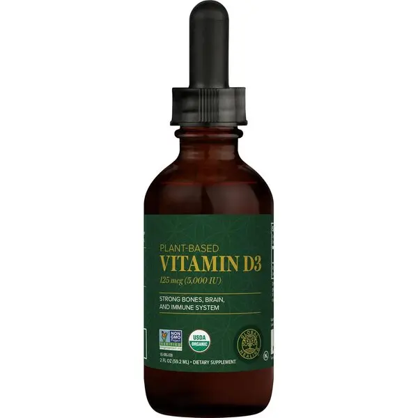 GLOBAL HEALING CENTER Vitamin D3 5000 Iu 59.2 Milliliters - One-color