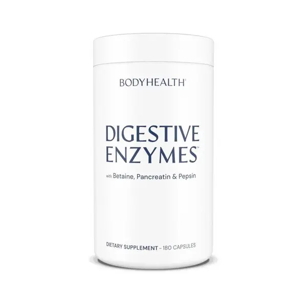 BODYHEALTH Digestive Enzymes 180 Capsules - One-color