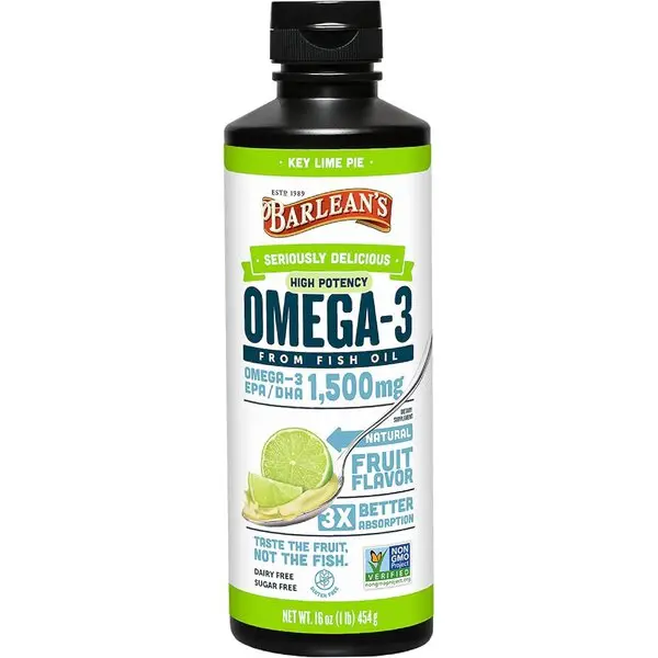 BARLEANS ORGANIC OILS Seriously Delicious High Potency Key Lime Pie 454 Grams - One-color