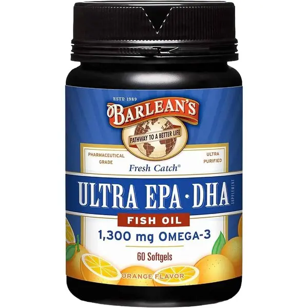 BARLEANS ORGANIC OILS Fresh Catch Ultra Epa-dha 60 Softgels - One-color