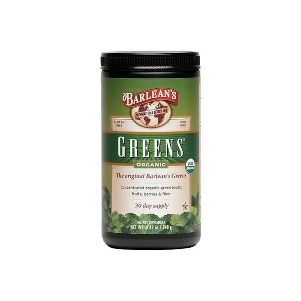 BARLEANS ORGANIC OILS Organic Greens 240 Grams - One-color