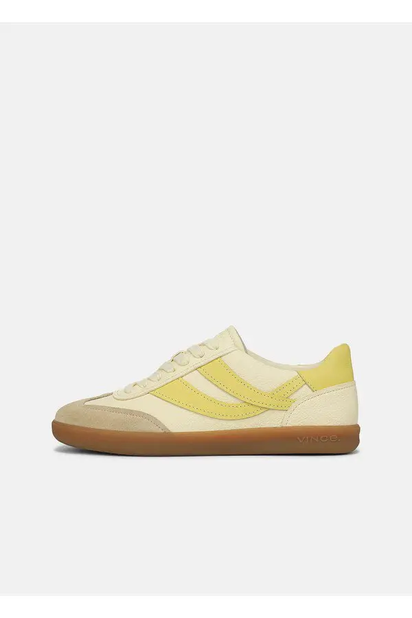 Vince Oasis Leather & Suede Sneakers - Stripe