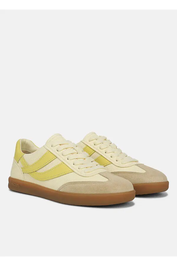 Vince Oasis Leather & Suede Sneakers - Stripe