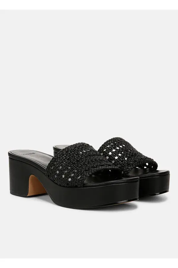 Vince Margo Woven Leather Platform Sandal