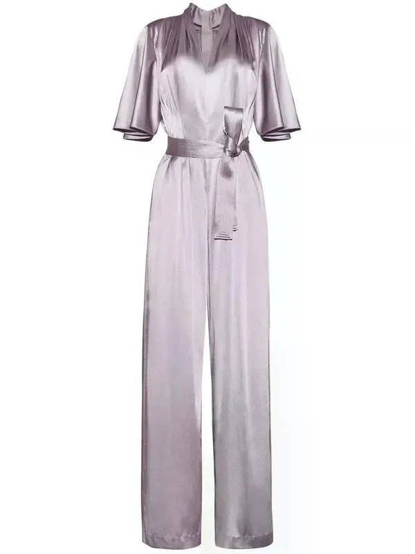 Adam Lippes Nansi Jumpsuit - Purple