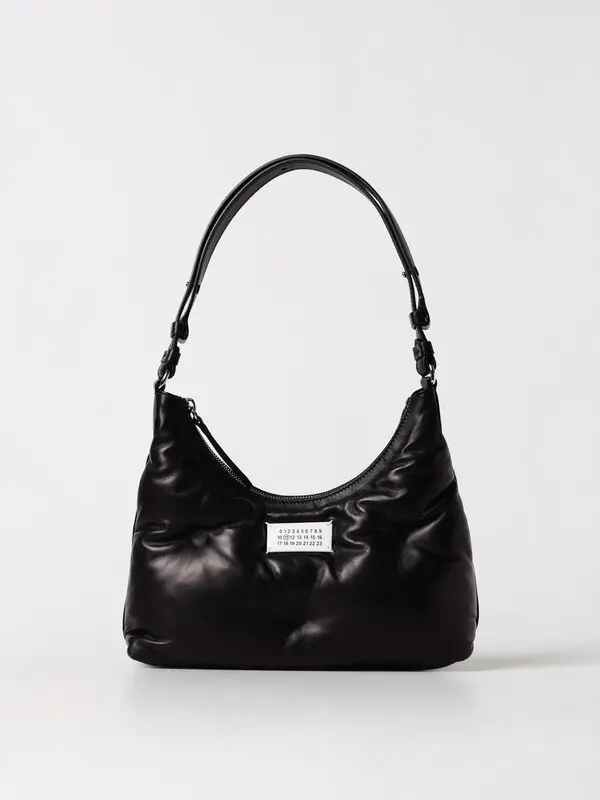 MAISON MARGIELA Quilted Shoulder Bag - Black