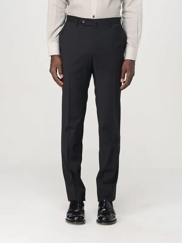PT TORINO Tailored Stretch Trousers - Black
