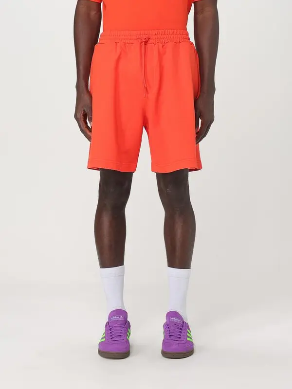 MSGM Drawstring Waist Shorts - Red