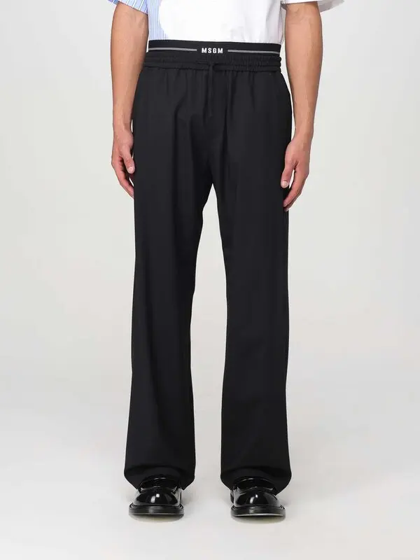 MSGM Trousers - Black