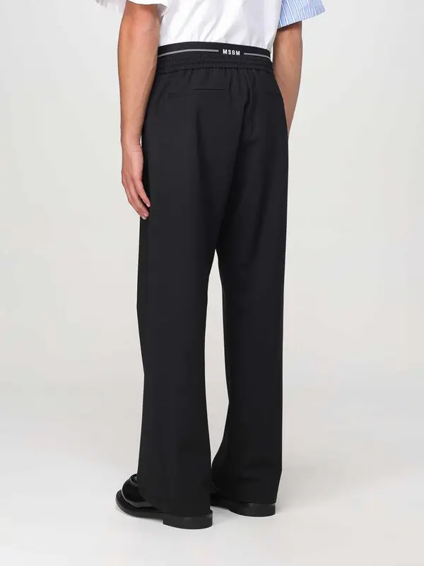 MSGM Trousers - Black