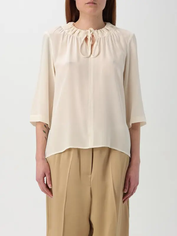 Liviana Conti Draped Blouse