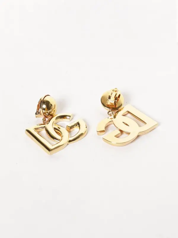Dolce & Gabbana Dg Logo Earrings - Gold