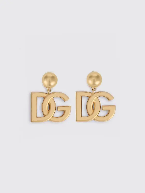 Dolce & Gabbana Dg Logo Earrings - Gold